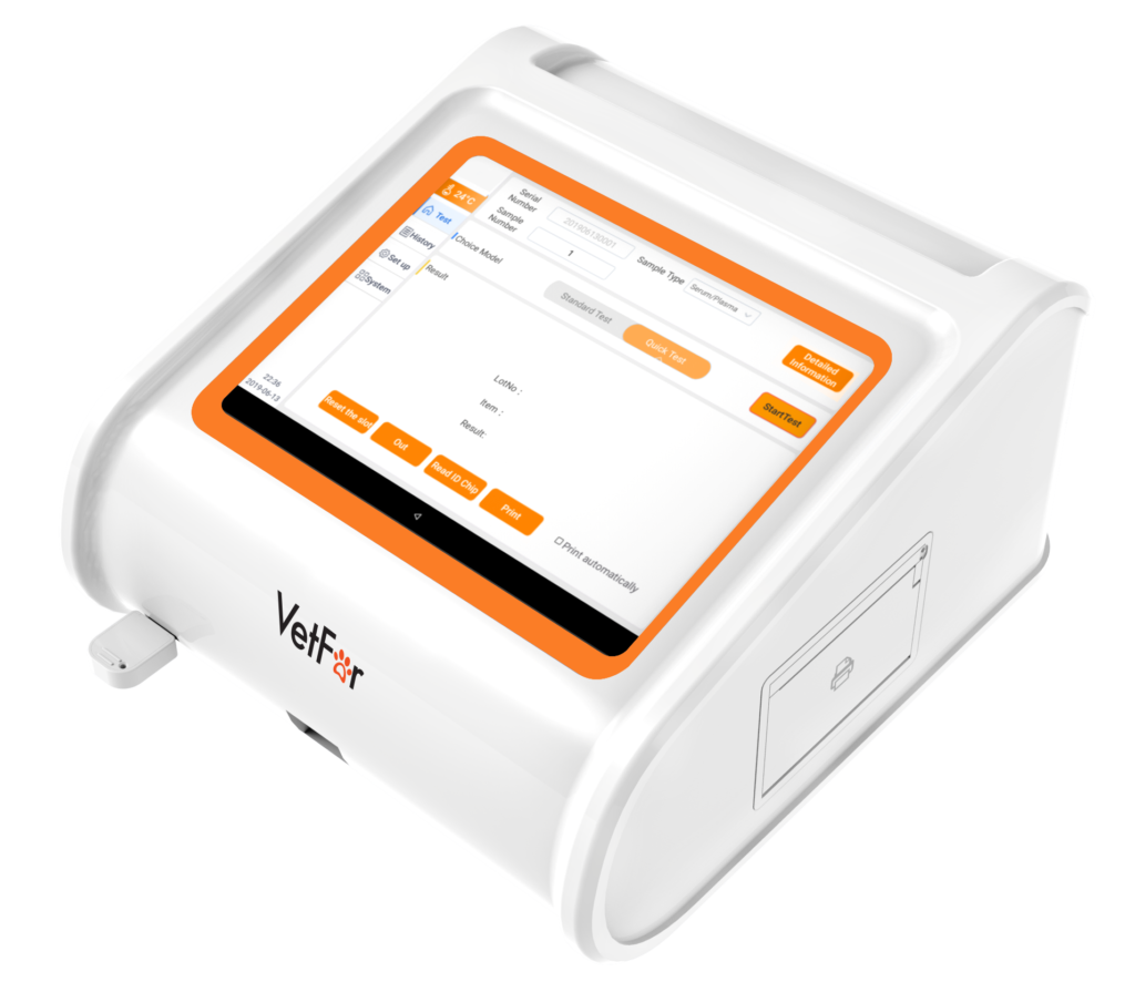 Veterinary Immunofluorescent Analyzer – Rapid Test Kits for Animal Health